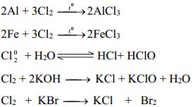 Bài tập chương Halogen: Clo và hợp chất của clo - Bài tập Hóa học lớp ...