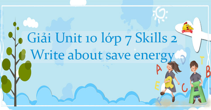 Write a short paragraph about what we should do to save energy ...