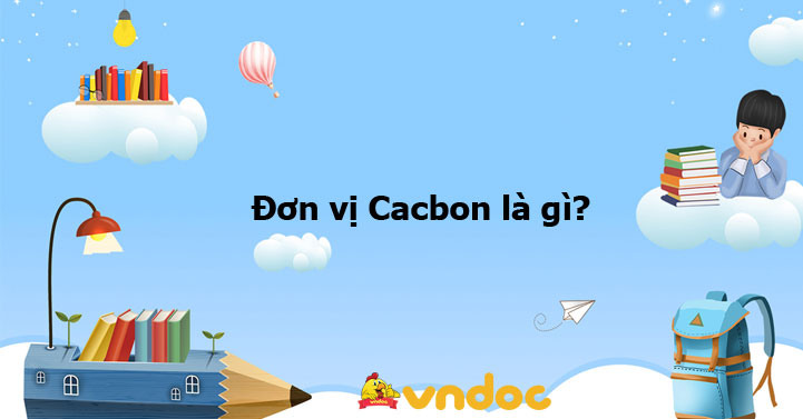 Đơn vị Cacbon là gì? - Ôn tập môn Hóa học 8 - VnDoc.com