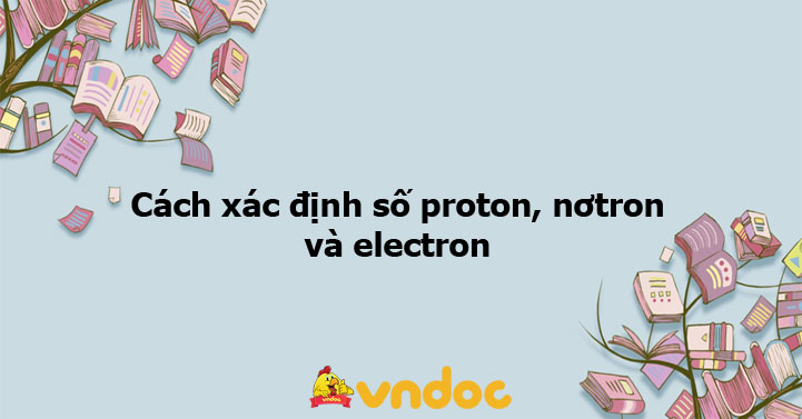 Cách xác định số proton, neutron và electron - Ôn tập môn Hóa học 10 ...