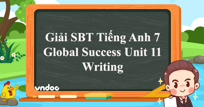 Giải SBT Tiếng Anh 7 Global Success Unit 11 Writing - Sách bài tập tiếng Anh 7 Global Success ...