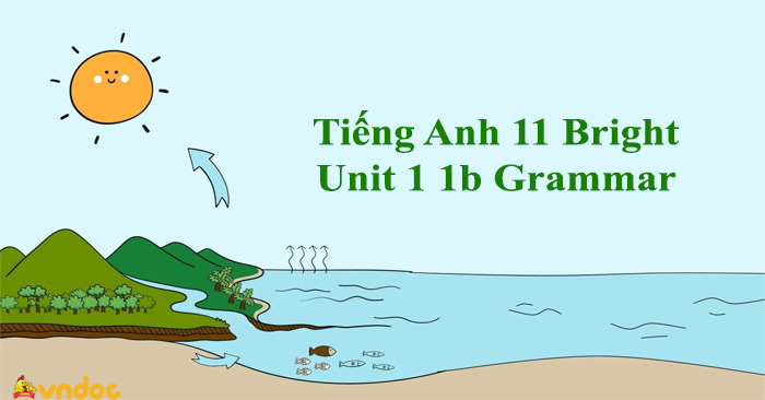Tiếng Anh 11 Bright Unit 1 1b Grammar - Tiếng Anh 11 Bright student book Unit 1 trang 18 - VnDoc.com
