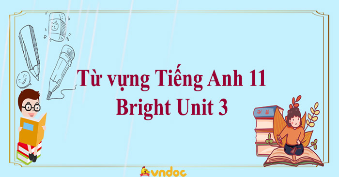 Từ vựng Tiếng Anh 11 Bright Unit 3 - Từ vựng Unit 3 lớp 11 Global warming and Ecological systems ...