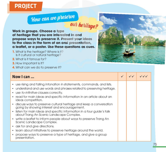 Tiếng Anh 11 Global Success Unit 6 Project - Unit 6 lớp 11 Project ...