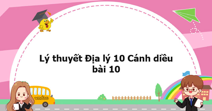 Lý thuyết Địa lý 10 Cánh diều bài 10 - Thủy quyển - Nước trên lục địa ...