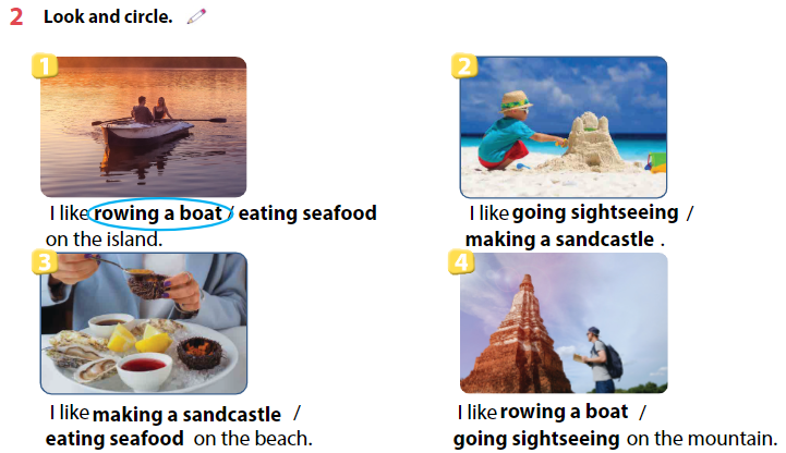 Sách bài tập Tiếng Anh lớp 4 Wonderful World Unit 10 Lesson 2 - SBT Wonderful World 4 Unit 10 On ...