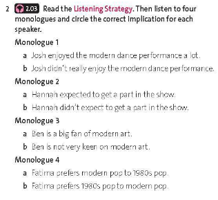 Friends Global 11 Workbook Unit 7 7C Listening - Unit 7 7C Listening ...