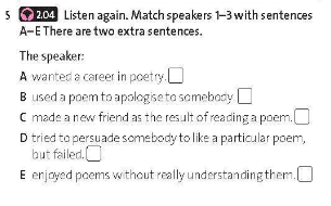 Friends Global 11 Workbook Unit 7 7C Listening - Unit 7 7C Listening ...