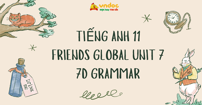 Tiếng Anh 11 Friends Global Unit 7 7D Grammar - Unit 7 7D Grammar lớp ...