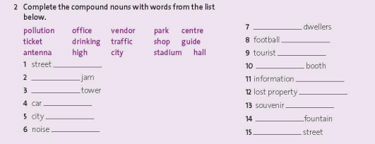 Friends Global 11 Workbook Unit 8 8a Vocabulary Unit 8 8a Vocabulary