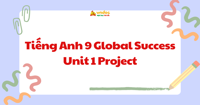 Tiếng Anh 9 Global Success Unit 1 Project - Unit 1 Local Community ...