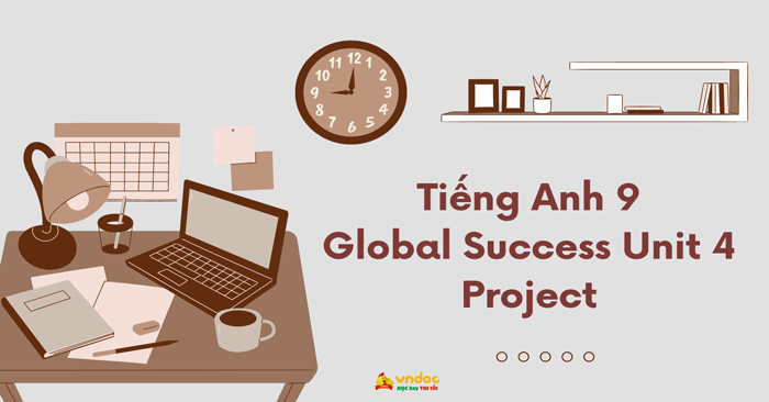 Tiếng Anh 9 Global Success Unit 4 Project - Unit 4 lớp 9 Project trang ...