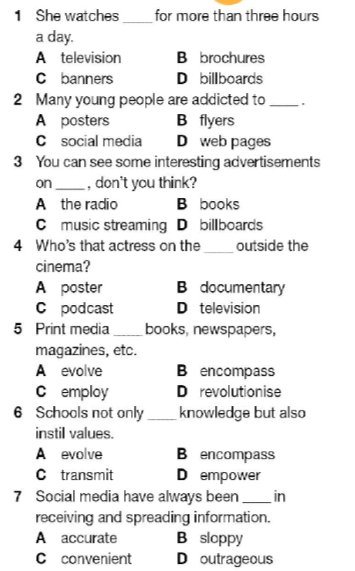 Tiếng Anh 12 Bright Workbook Review Units 3 - 4 - Sách bài tập Tiếng ...