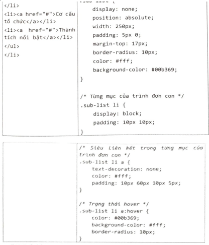 Giải SBT Tin học 12 Chân trời sáng tạo bài F10 - Định kiểu CSS cho siêu liên kết và danh sách ...
