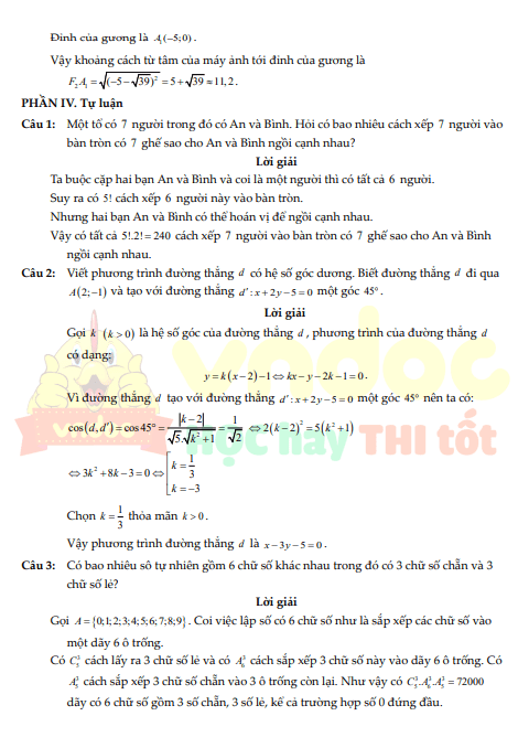 Bộ đề thi HK2 Toán 10 CTST (Cấu trúc mới) năm 2025 - Đề thi hk2 lớp 10 - Có đáp án chi tiết ...